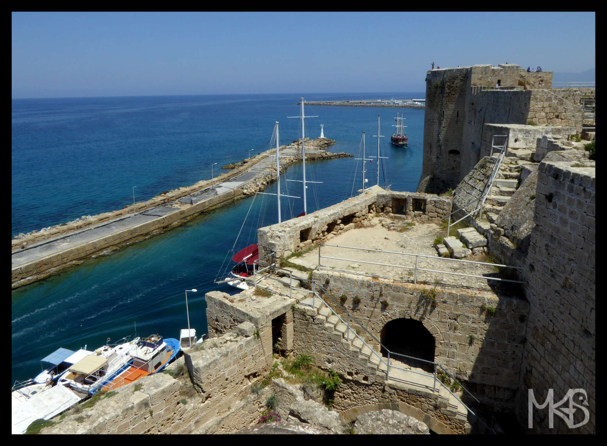 Northern Cyprus - Kyrenia Castle - Traveling Rockhopper