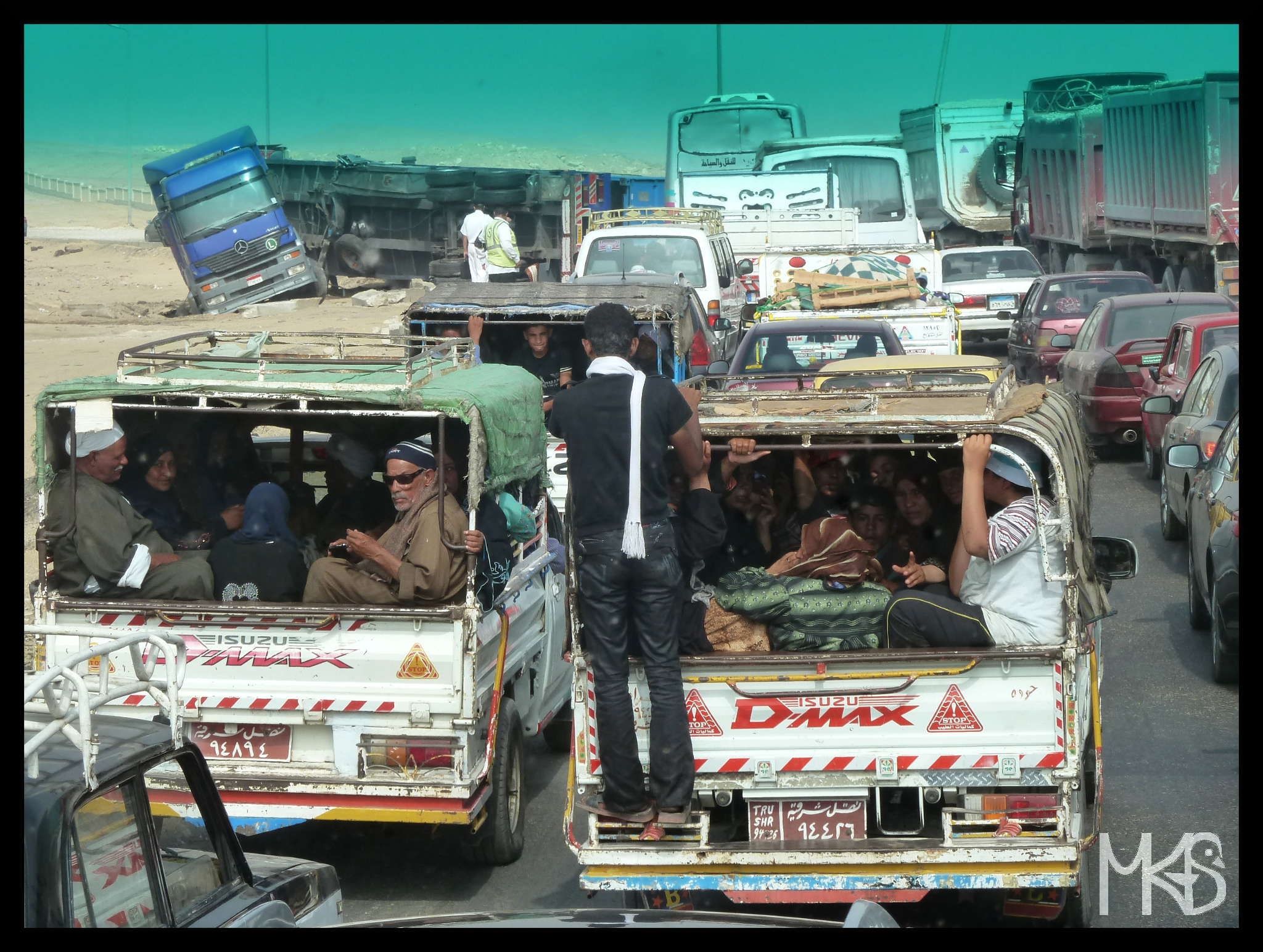 Egypt - Crazy Traffic - Traveling Rockhopper