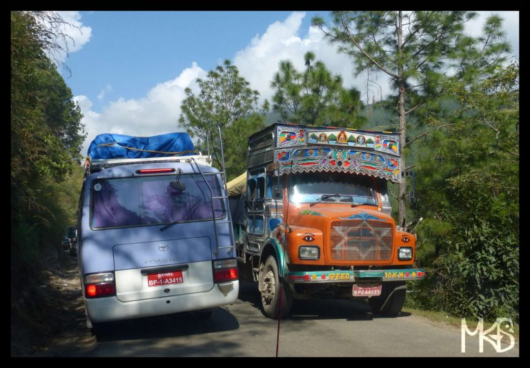 Bhutan - Buses - Traveling Rockhopper
